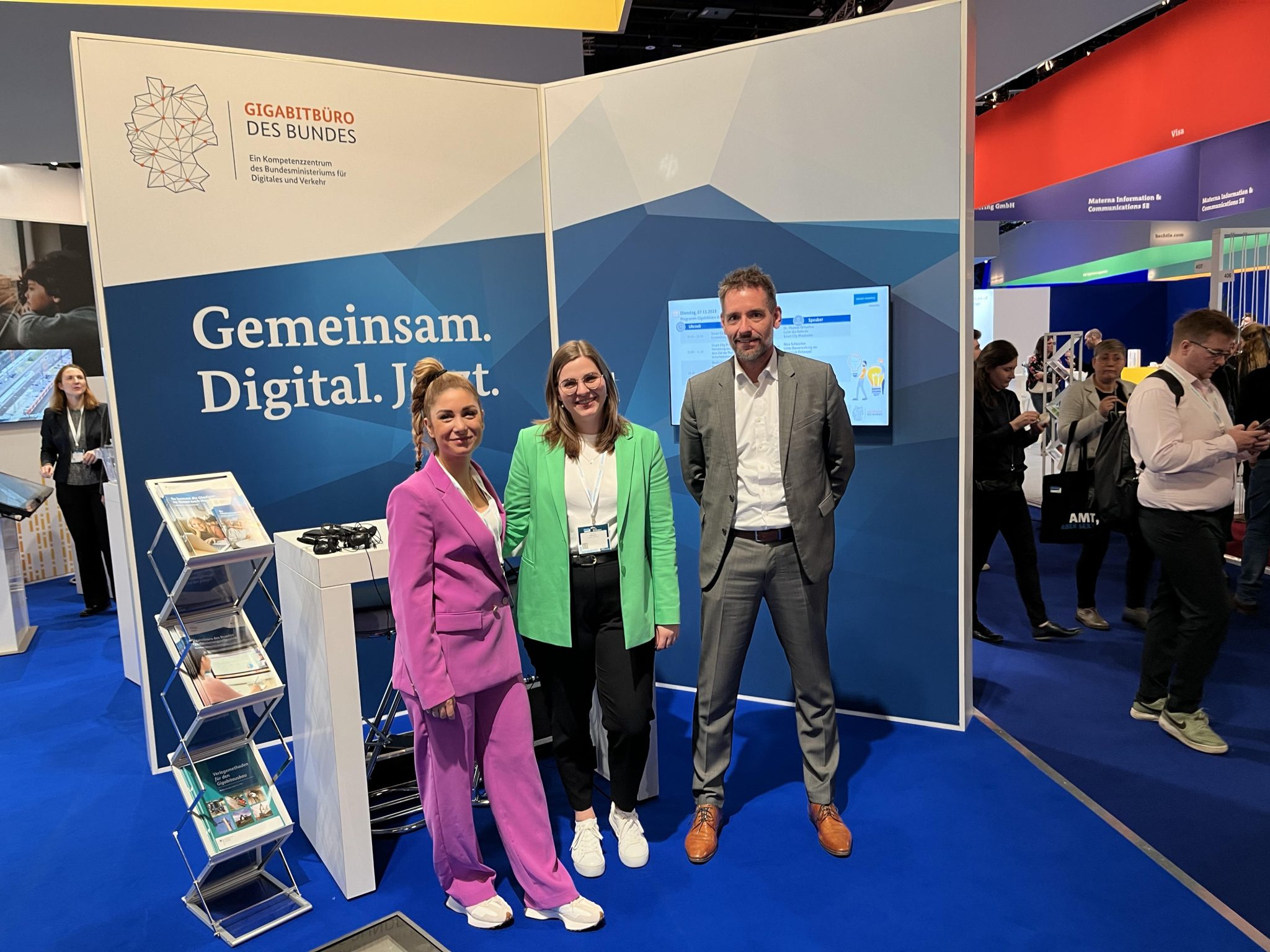 Das Gigabitbüro des Bundes auf der Smart Country Convention 2023 ...